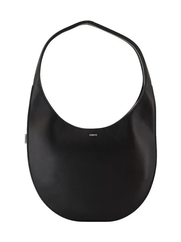 Coperni Medium Leather Shoulder Bag - Black