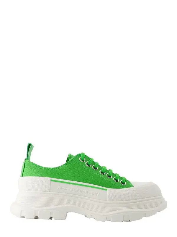 Alexander McQueen Tread Slick Low-top Sneakers - Green