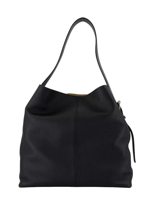 Alexander McQueen Leather Shopper Bag - Black