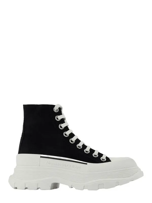 Alexander McQueen Tread Low-top Sneakers - Black