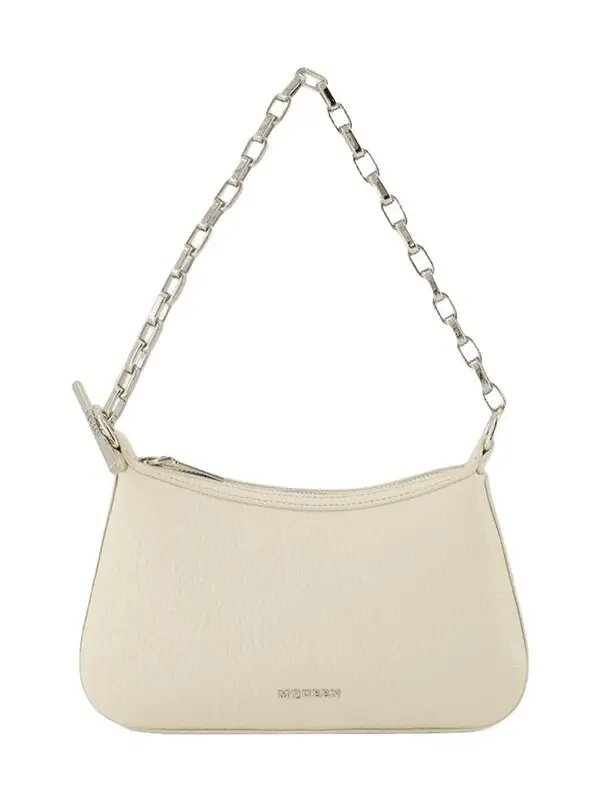 Alexander McQueen T Bar Mini Handbag - Beige