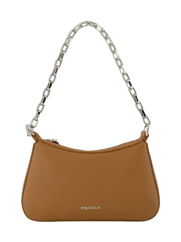 Alexander McQueen T Bar Mini Handbag - Brown