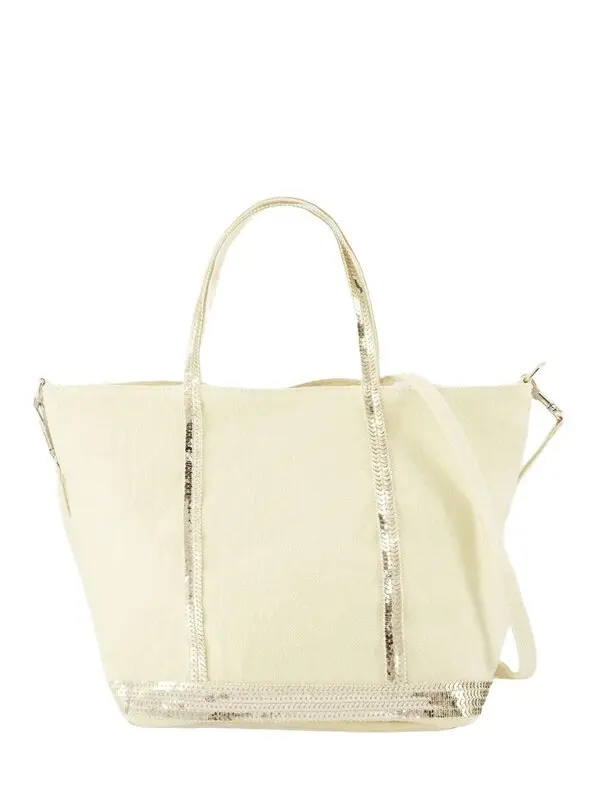 Vanessa Bruno Linen Shopping Bag - Yellow