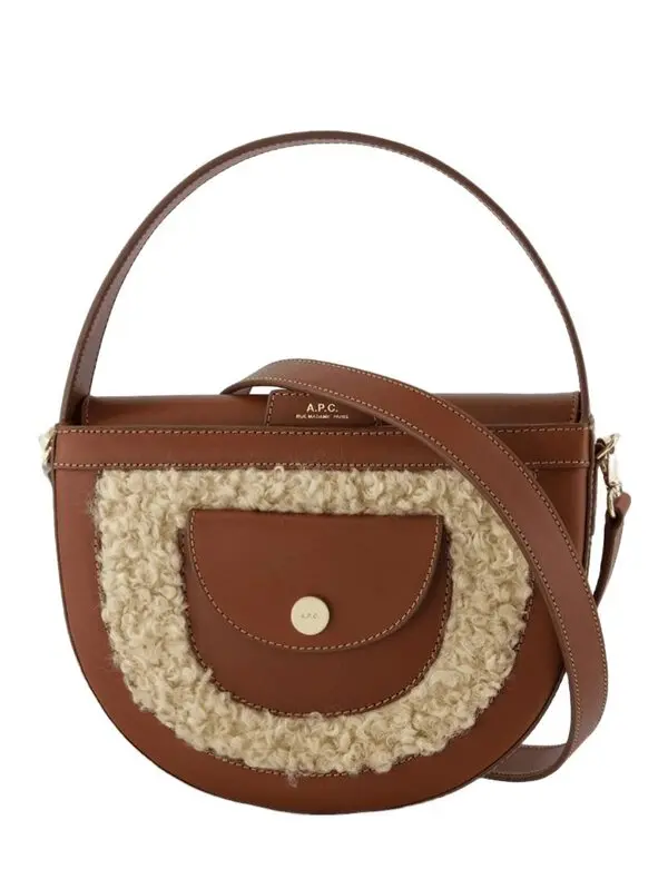 A.p.c. Small Crossbody Bag - Brown