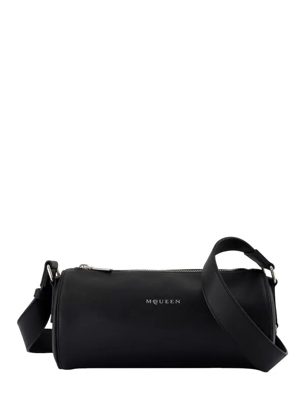 Alexander McQueen Roller Small Crossbody - Black