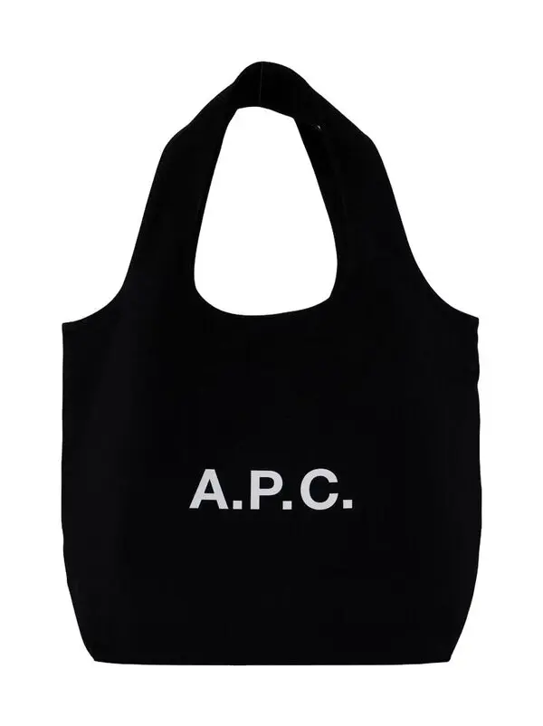 A.p.c. Ninon Shopper Bag - Black
