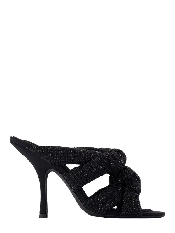 Alexander Wang Delvy 105mm Sandals - Black