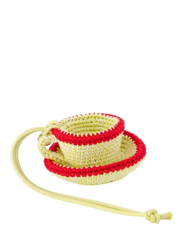 JW Anderson Teacup Charm - Yellow