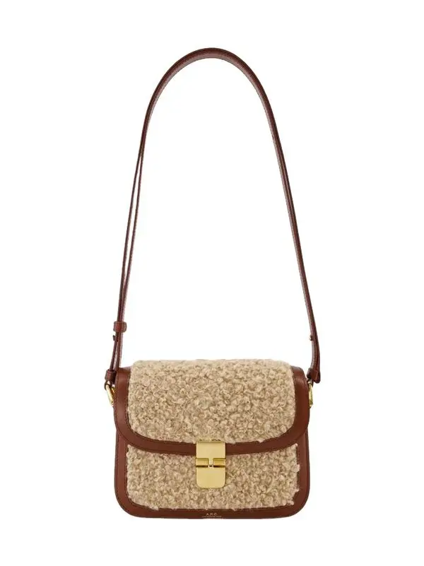 A.p.c. Grace Small Crossbody Bag - Brown