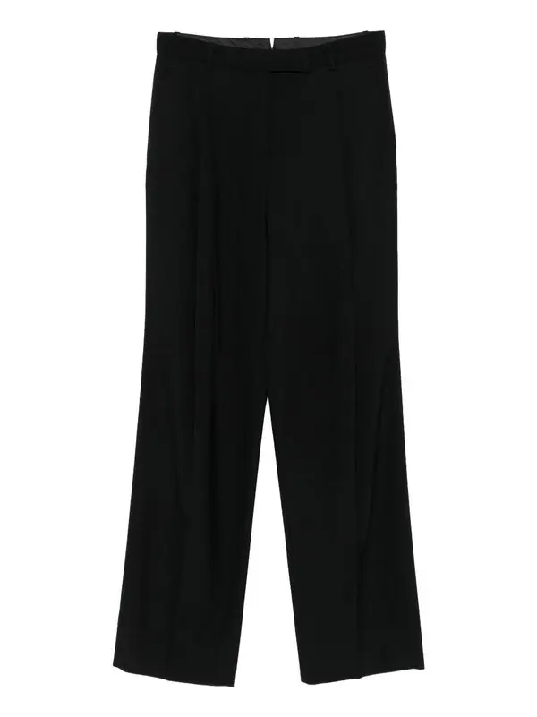 TOM FORD Wide Leg Trousers - Black