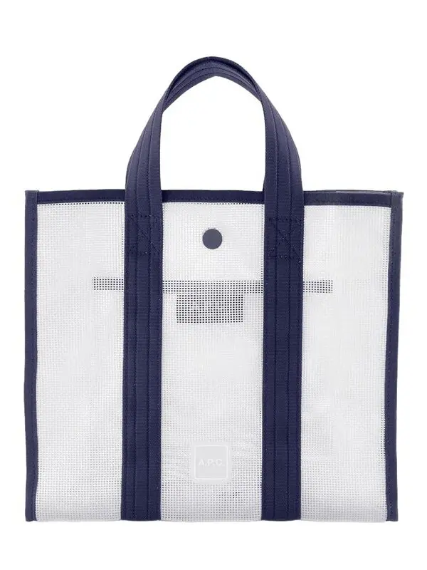 A.p.c. Louise Small Shopper Bag - Blue