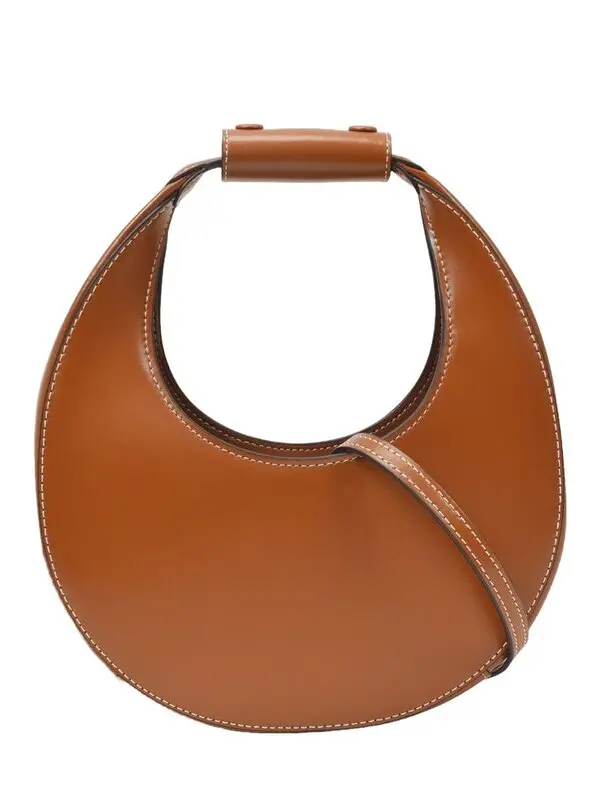 Staud Mini Moon Handbag - Brown