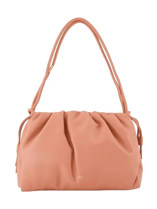 A.p.c. Ninon Synthetic Shoulder Bag - Pink