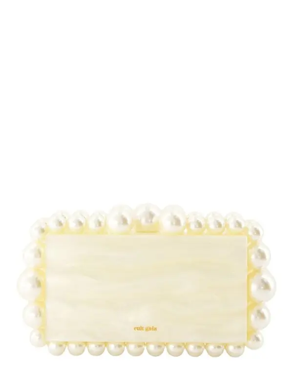 Cult Gaia Eos Clutch - White
