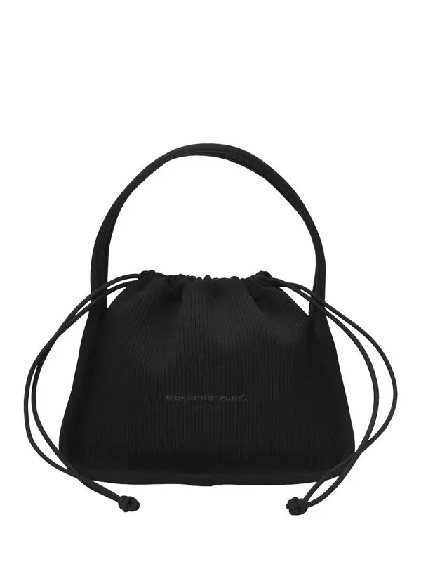 Alexander Wang Ryan Small Canvas Bag - Black