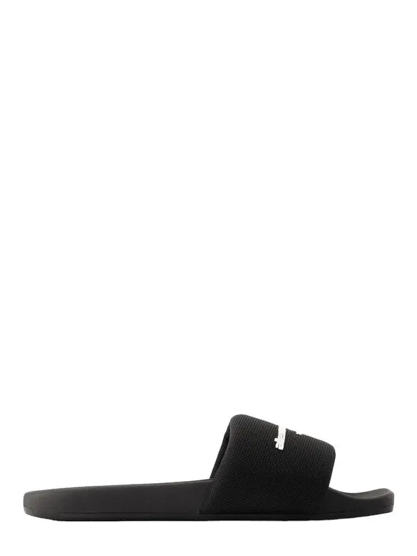 Alexander Wang Aw Pool Slides - Black