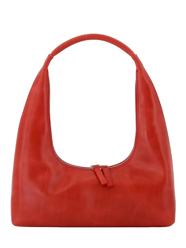 MARGESHERWOOD Hobo Shoulder Bag - Red