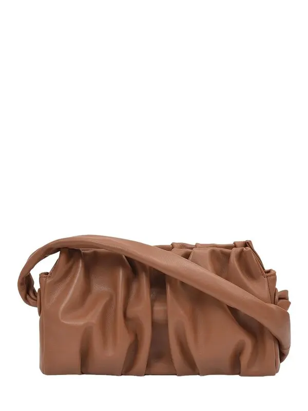 ELLEME Vague Leather Handbag - Brown