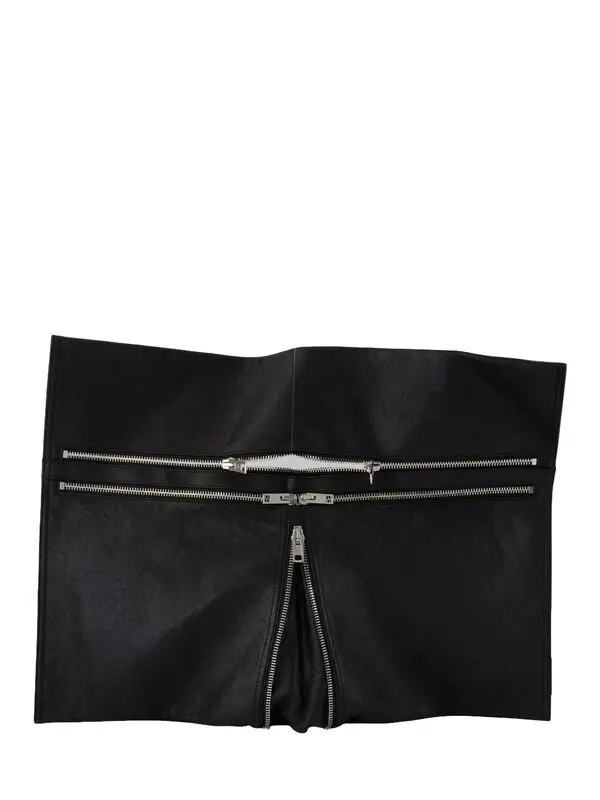 Alexander Wang Geo Large Leather Hobo Bag - Black