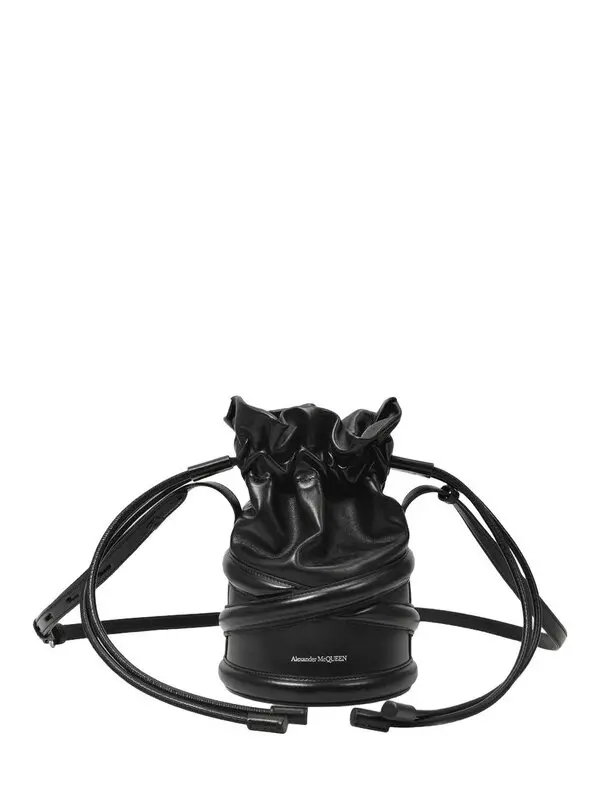 Alexander McQueen Soft Curve Bag - Black