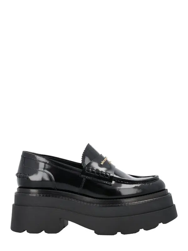 Alexander Wang Carter Platform Loafers - Black