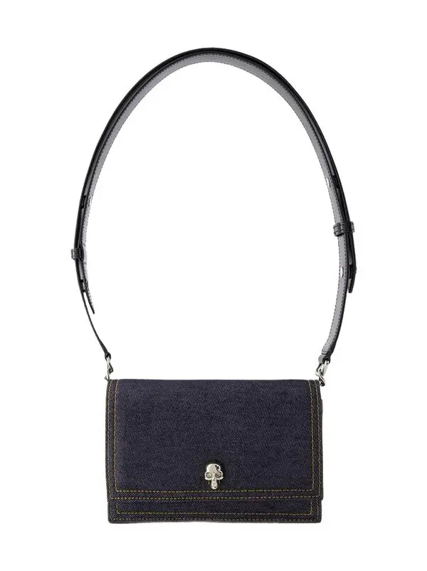 Alexander McQueen Small Skull Crossbody - Black