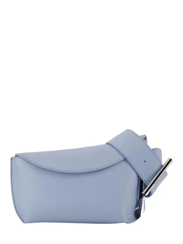 Alexander McQueen Leather Sling Crossbody - Blue