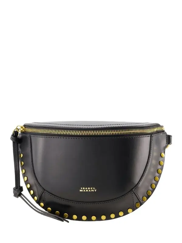 Isabel Marant Skano Gd Crossbody Leather - Black