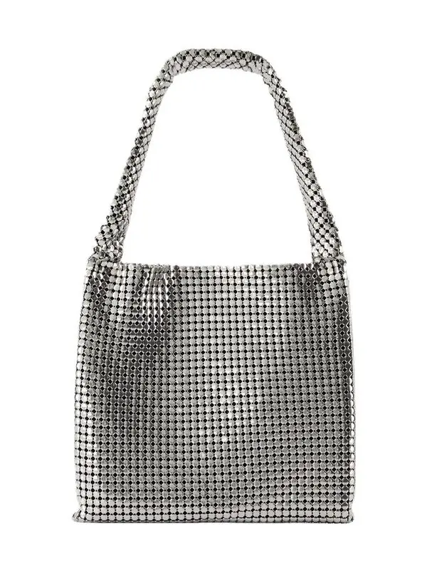 Rabanne Pixel Shoulder Bag - Silver