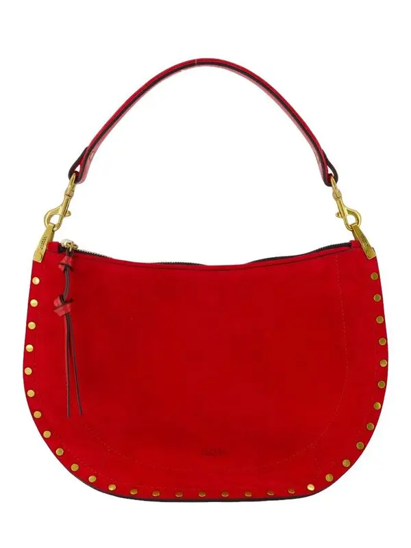 Isabel Marant Oskan Gz Shoulder Bag - Red