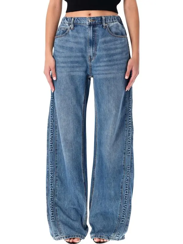 Alexander Wang Balloon Jogger Jeans - Deep Blue
