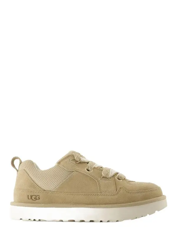 UGG Lowmel Leather Sneakers - Beige