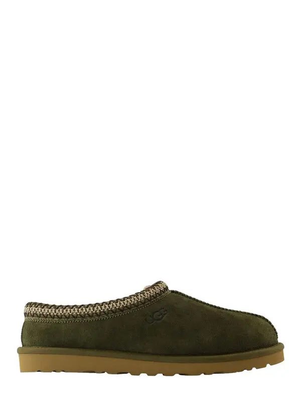 UGG Tasman Baxter Leather Mules - Green