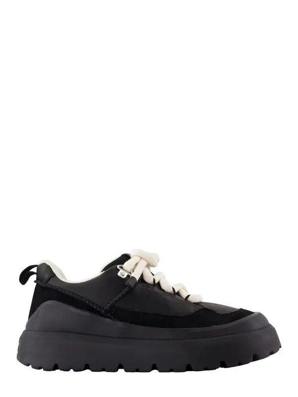 UGG Heritage Utility Leather Sneakers - Black