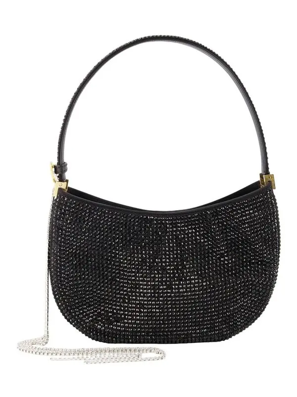 Magda Butrym Medium Vesna Hobo Bag With Strass - Black