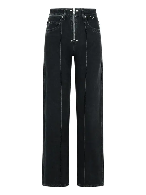 Isabel Marant Stely Denim Pants - Black