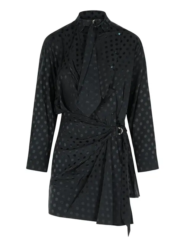Isabel Marant Silk Dress - Black