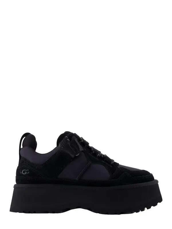 UGG Astromel Leather Sneakers - Black