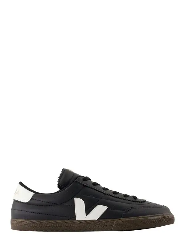 VEJA Panenka Leather Sneakers - Black