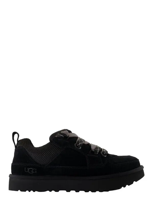 UGG Low-top Leather Sneakers - Black