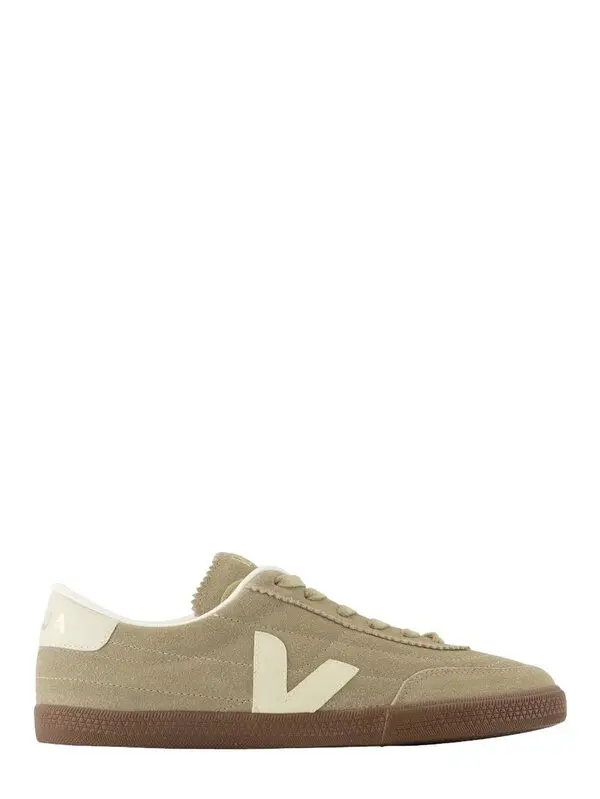 VEJA Panenka Leather Sneakers - Khaki