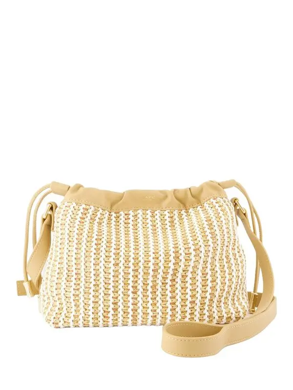 A.p.c. Ninon Mini Crossbody - Beige