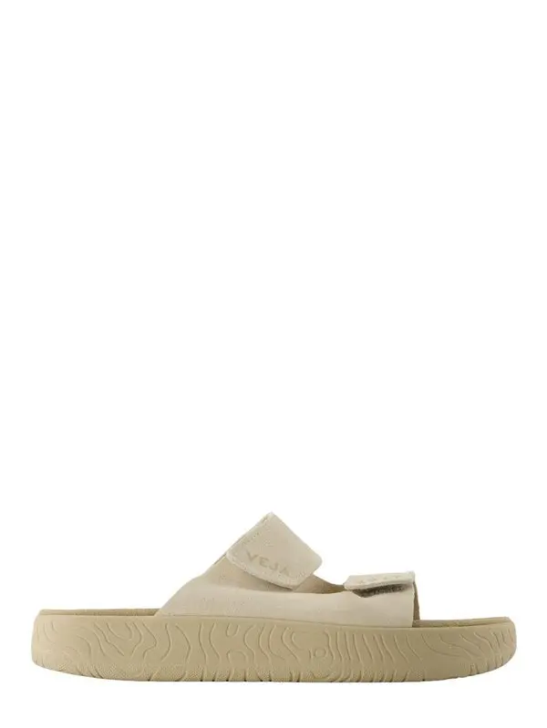 VEJA Etna Leather Sandals - White