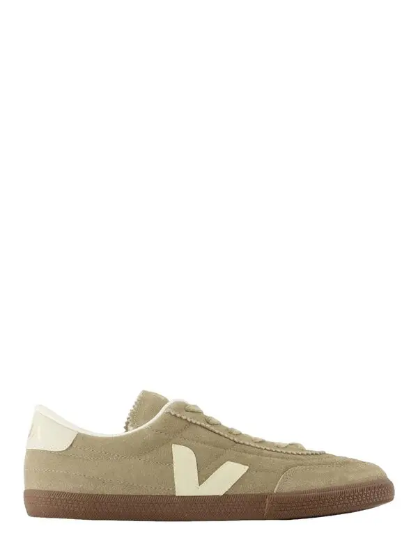 VEJA Panenka Leather Sneakers - Khaki