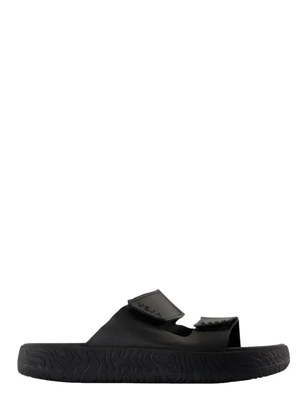 VEJA Etna Leather Sandals - Black