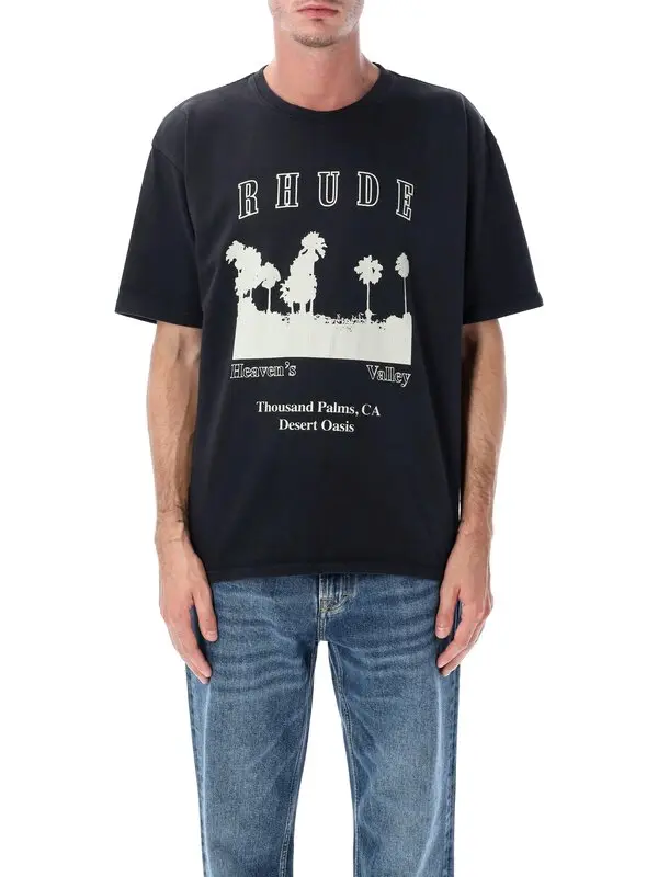 Rhude T Shirts And Polos - Vintage Black