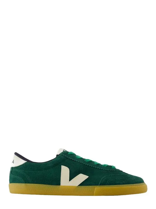 VEJA Volley Leather Sneakers - Green