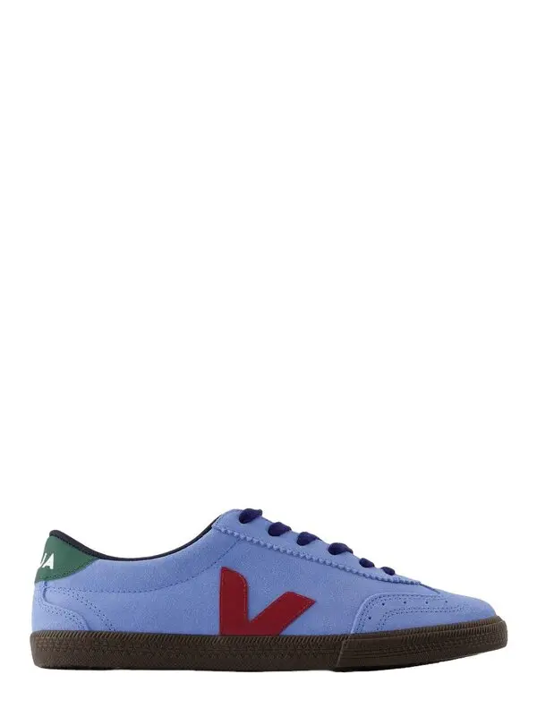 VEJA Volley Leather Sneakers - Blue