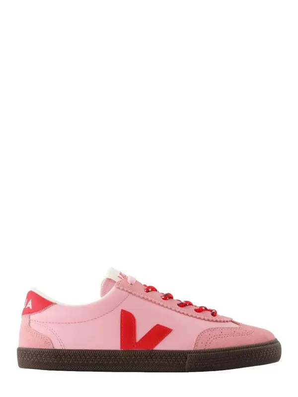 VEJA Volley Leather Sneakers - Pink