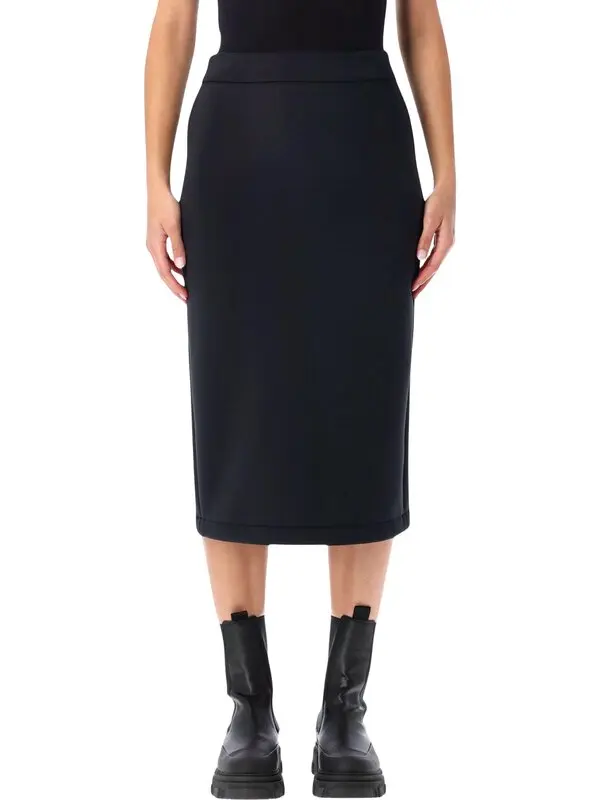 MONCLER X EDWARD ENNINFUL Neoprene Skirt - Black